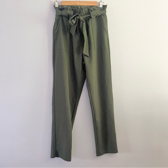 Grace Karin | Pants & Jumpsuits | Grace Karin Paperbag Hunter Green ...